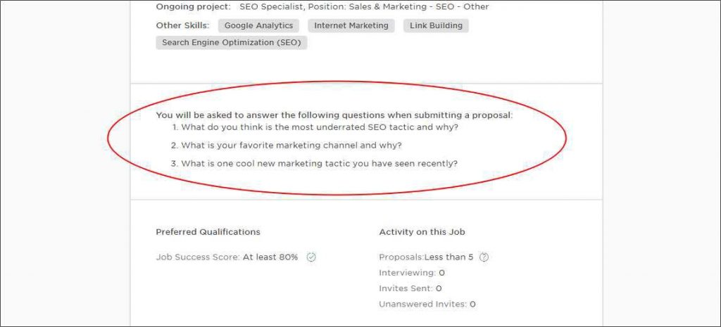Upwork Proposal Samples and Format - Jobs Son