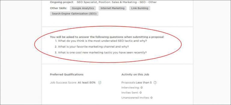 Upwork Proposal Samples and Format - Jobs Son