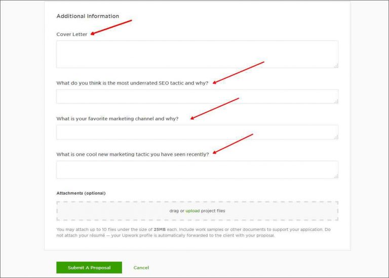 Upwork Proposal Samples and Format - Jobs Son