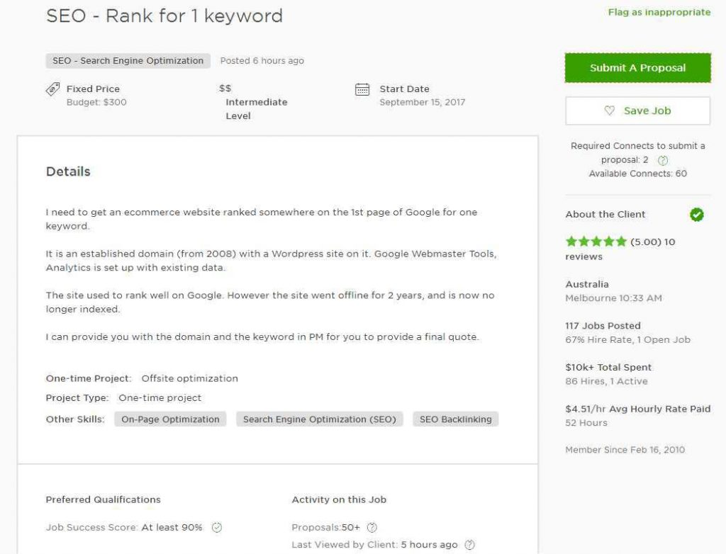 Upwork Proposal Samples and Format – Jobs Son Upwork Proposal Samples and Format – Jobs Son